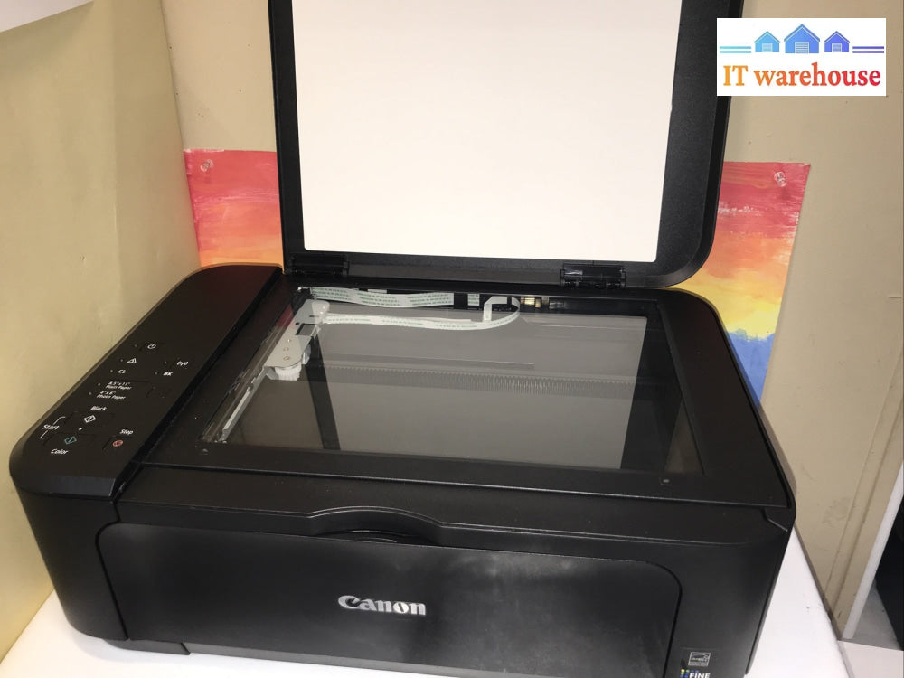 Canon PIXMA MG3520 Wireless All-In-One Inkjet Printer Works (no Ink ...