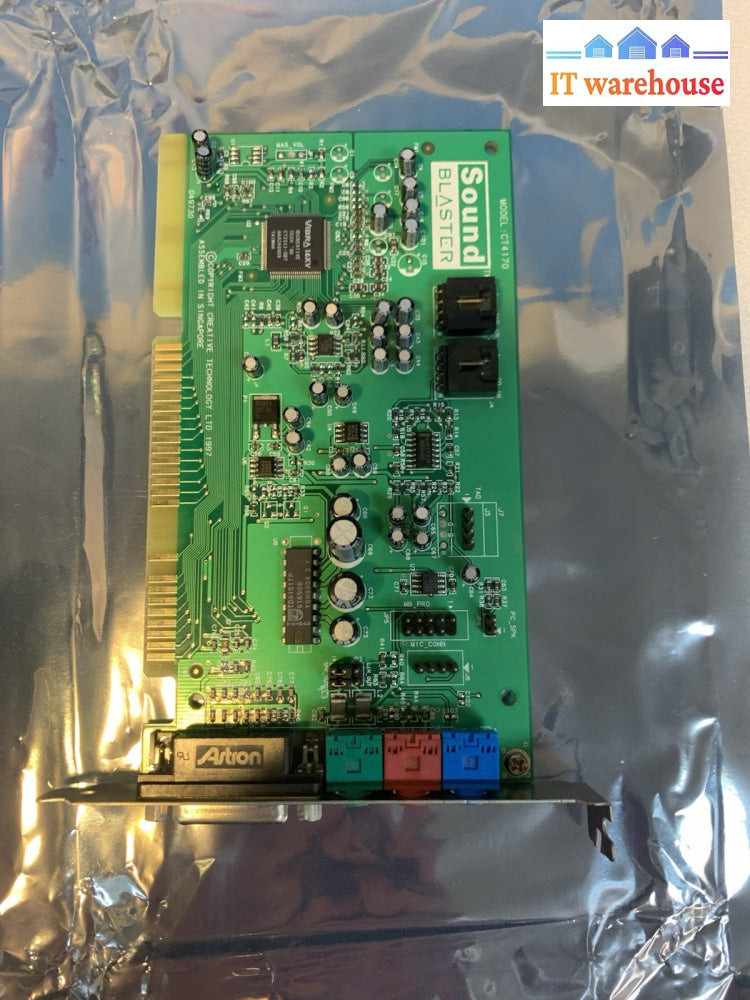 Creative Sound Blaster 16 CT4170 ISA Sound Card + MIDI – IT Warehouse ...