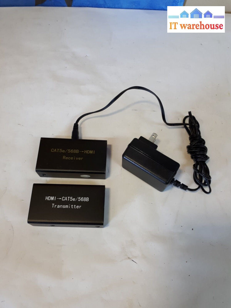 $ HDMI Extender Cat5e/568B Transmitter & Receiver – IT Warehouse Vancouver