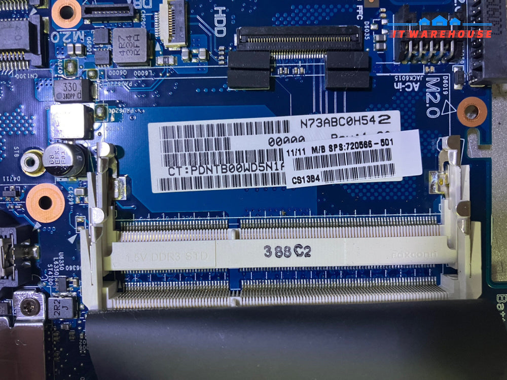 ~ HP Envy 15-J Series 720566-501 DDR3 Laptop Motherboard HANNSTAR J MV ...