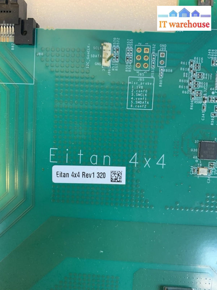 Intel Eitan 4x4 NVMe SSD Test Board U.2 PCIe Debug Carrier Rev1 320 En ...