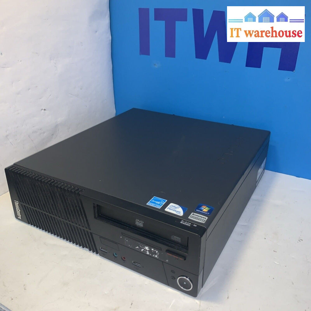 Lenovo ThinkCentre M71e Desktop 3176 Intel 4GB Ram 250GB windows Pro X ...