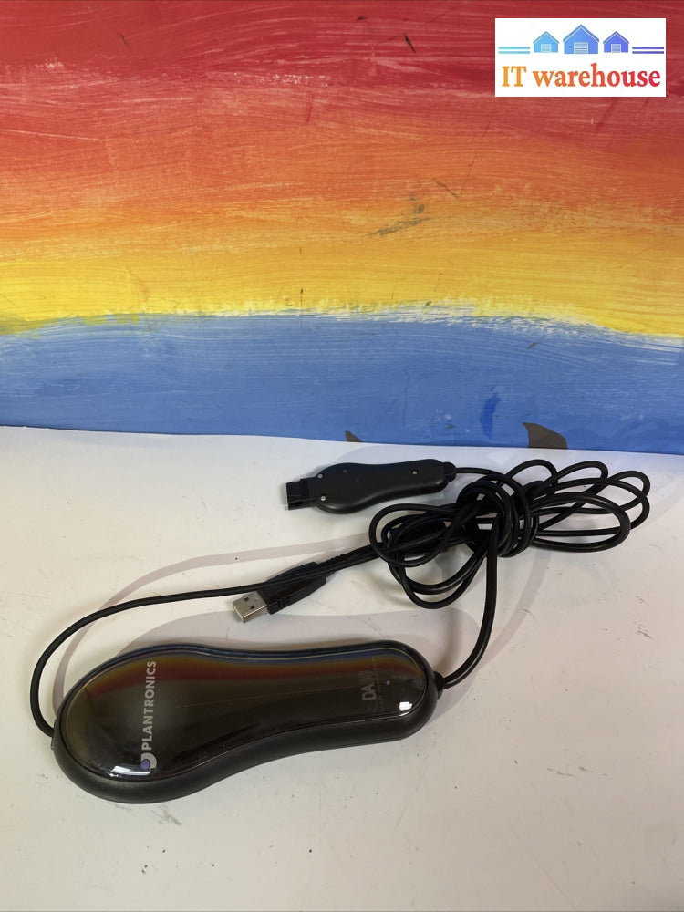 Plantronics DA60 USB Headset Adapter 63725-01 for HW series Headset to ...