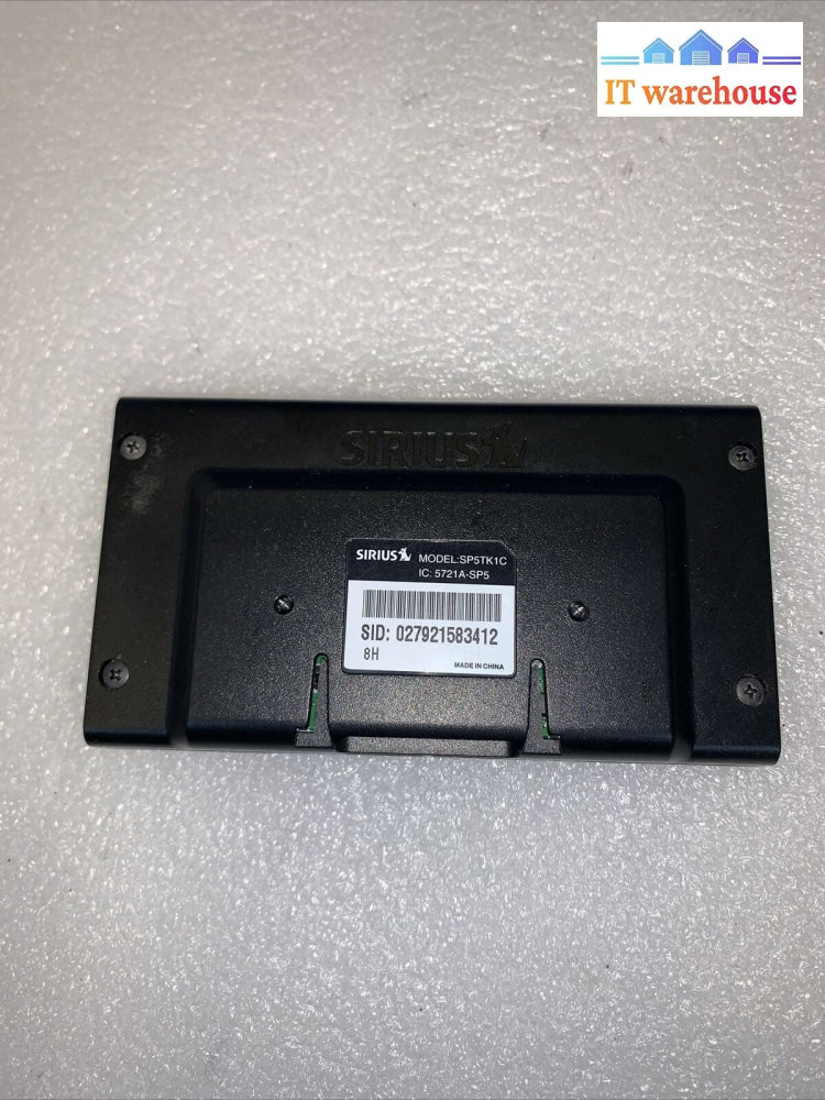 SIRIUS XM SP5 Satellite Radio Sportster 5 Radio & Vehicle Kit SP5TK1C ...