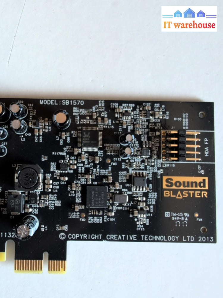 Sound Blaster SB1570 High Quality PCI E Sound Card - – IT Warehouse ...