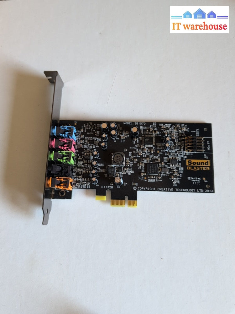 Sound Blaster SB1570 High Quality PCI E Sound Card - – IT Warehouse ...